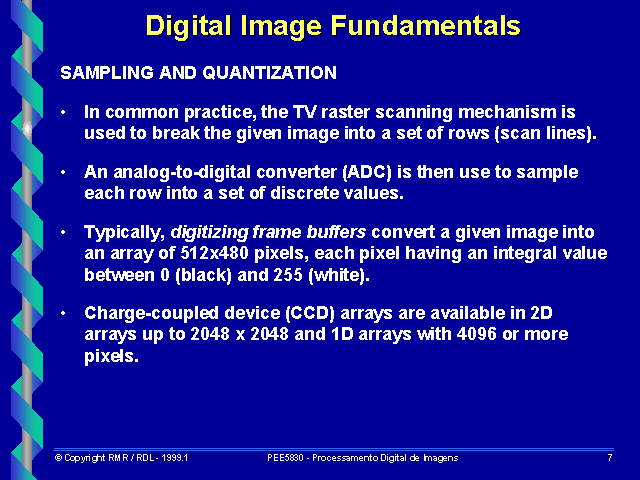 Digital Image Fundamentals